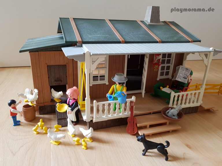 Western Silver Ranch 3768 mit Farm Haus 3769 - playmorama.de