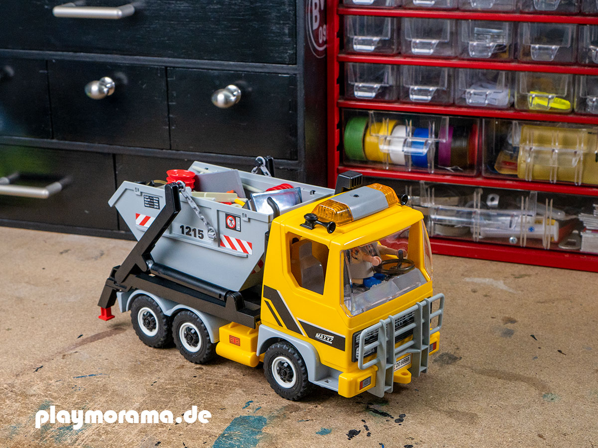 Playmobil LKW mit Absetzcontainer - playmorama.de